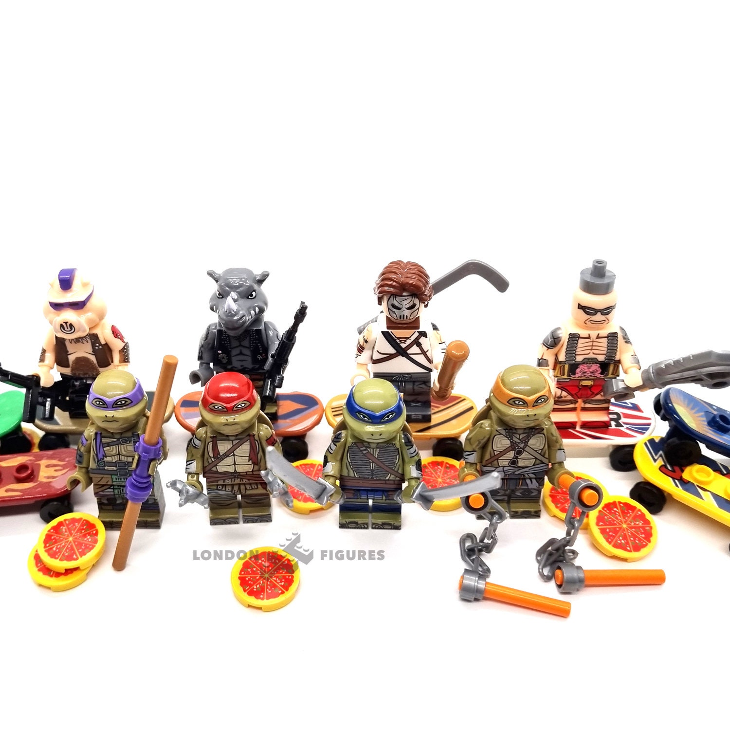 Lego Ninja Turtles Movie Minifigures