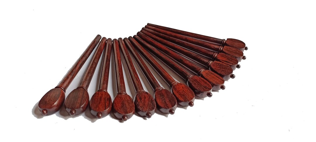 Lute Pegs Lutes Peg Set of 13 Pieces Lute Instrument Lute Musical ...