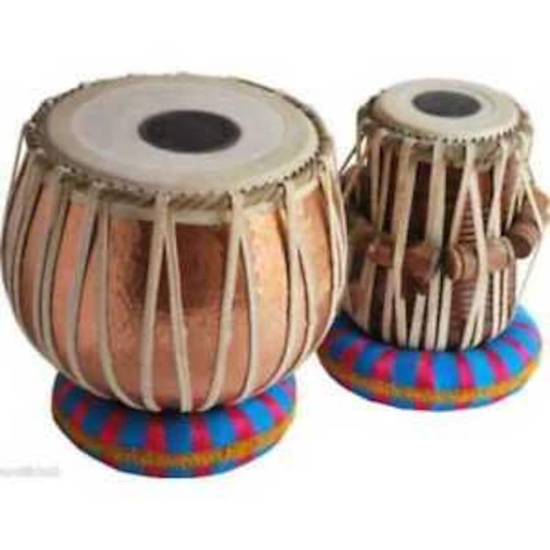Tabla Set Bayan Drum Mehogony Wood Dayan Indian Copper Tabla ...