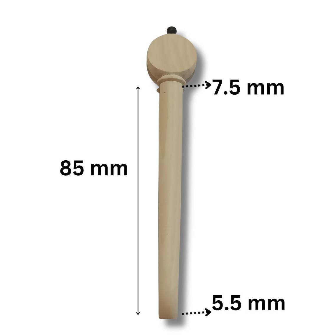 Ebony Lute Pegs – 13-piece Set, AAA Quality, Ideal for Renaissance ...