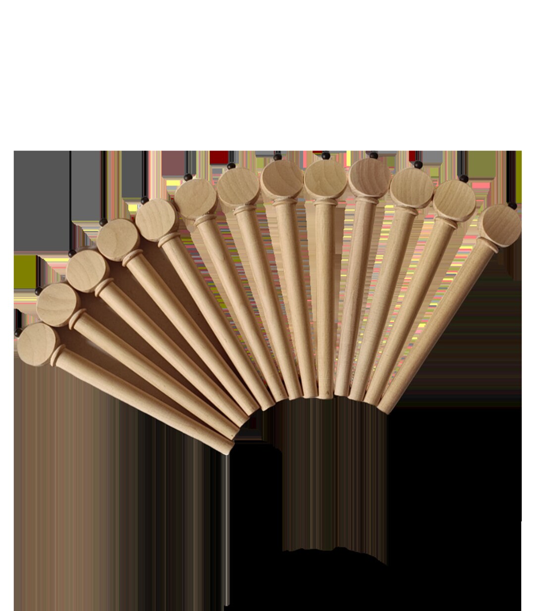 Lute Pegs Lute Peg Set of 13 Pieces Rose Wood Ebony Box Wood AAA ...