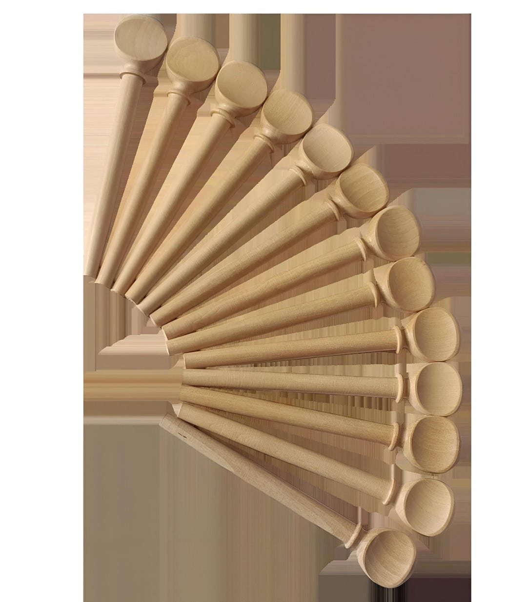 Wooden Lute Pegs Set of 13 High-quality– AAA Ebony Boxwood Rosewood ...