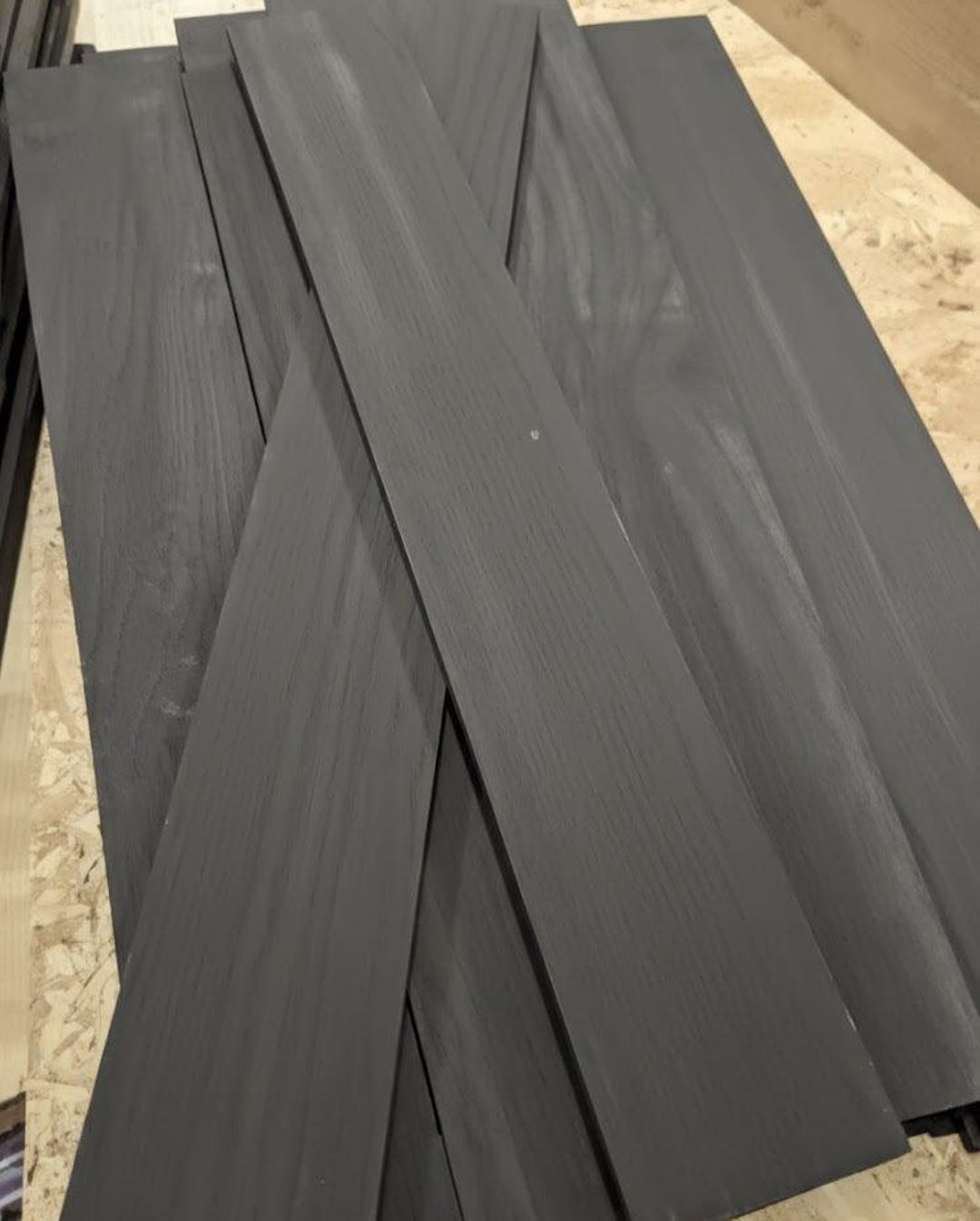 2PCS Ebony & Rosewood Guitar Fretboard Blanks AAA Grade Tonewood for ...