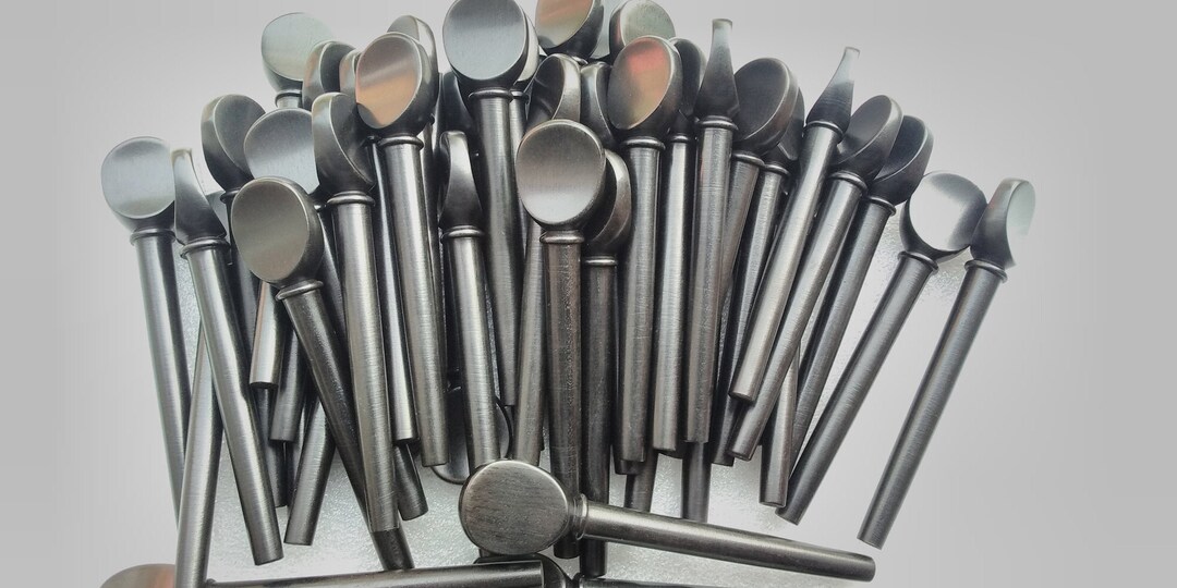 Lute Pegs Set of 13 Pieces Ebony Wood AAA Quality - Etsy