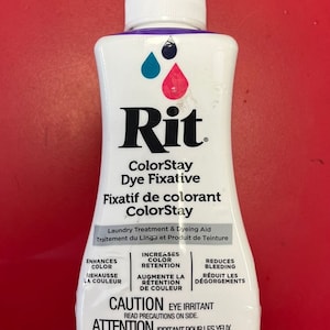 RIT Colorstay Dye Fixative - Etsy