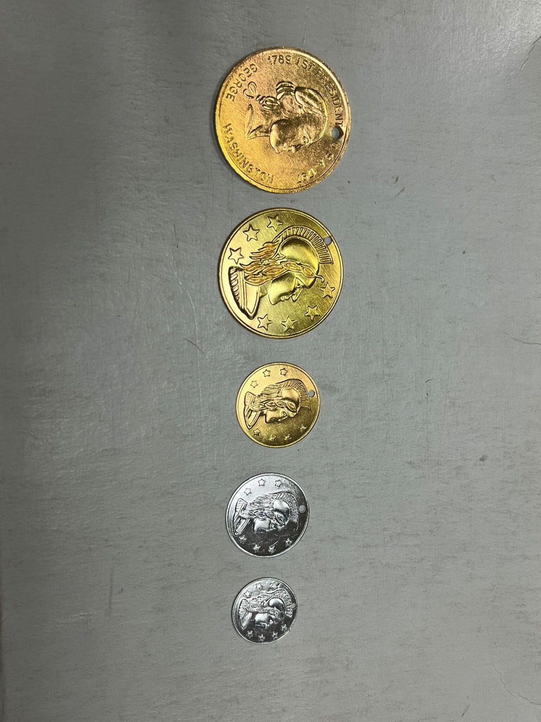 Decorative Coins , Aluminum Coins - Etsy