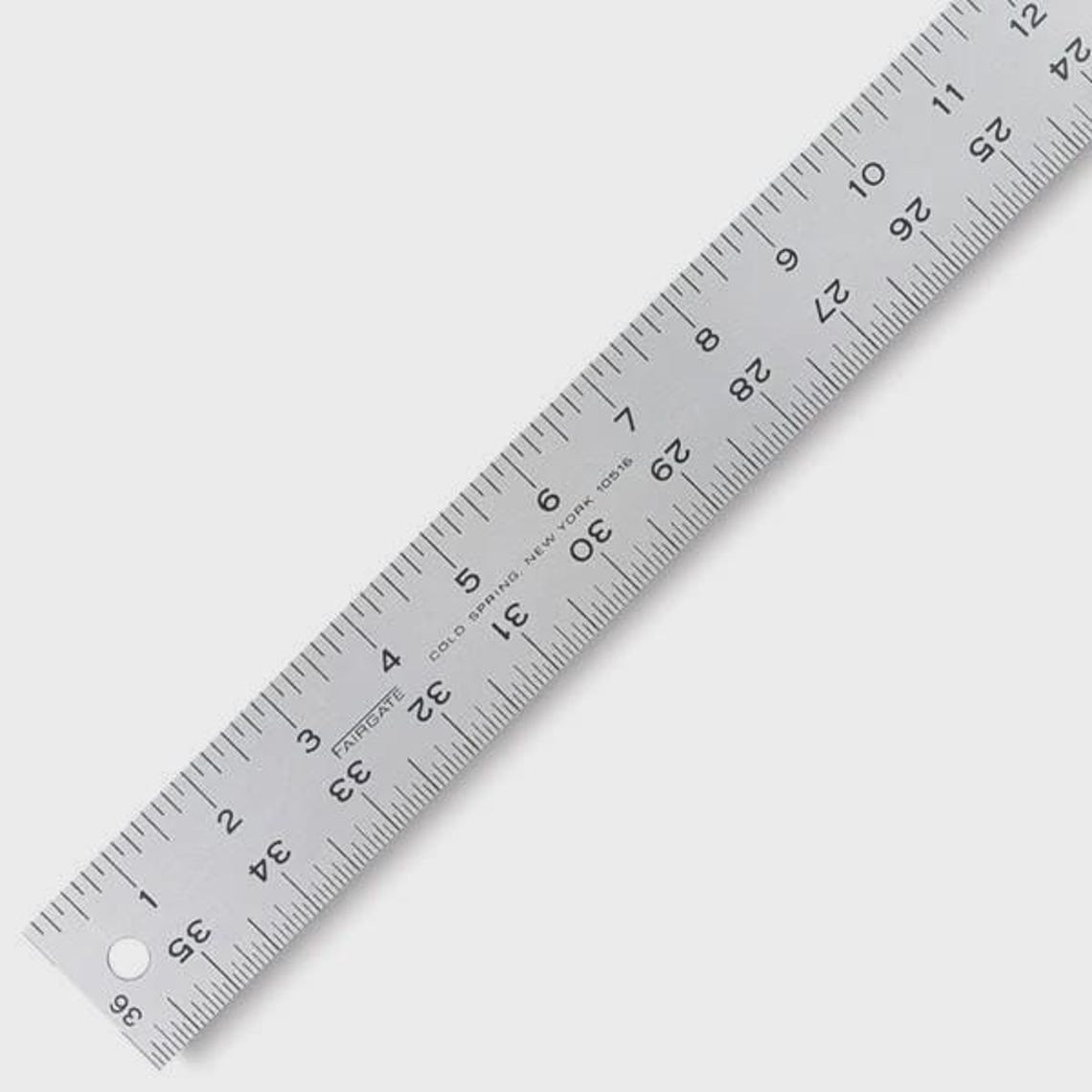 Aluminum Yard Stick Ruler-36