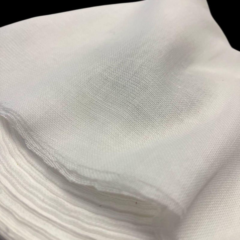White Cheese Cloth Fabric - Etsy