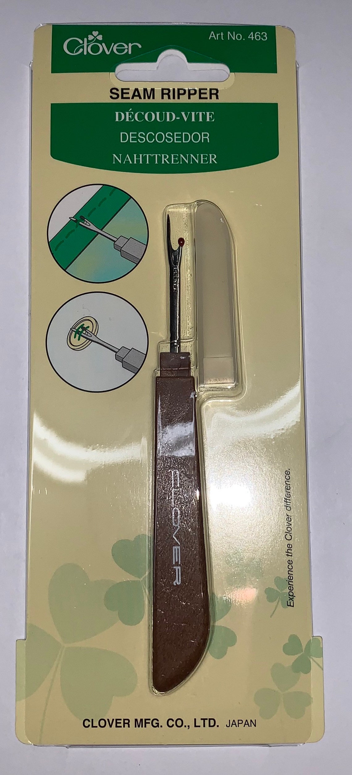 Clover Seam Ripper / Seam Cutter Steeles Sharpe Blade With - Etsy UK
