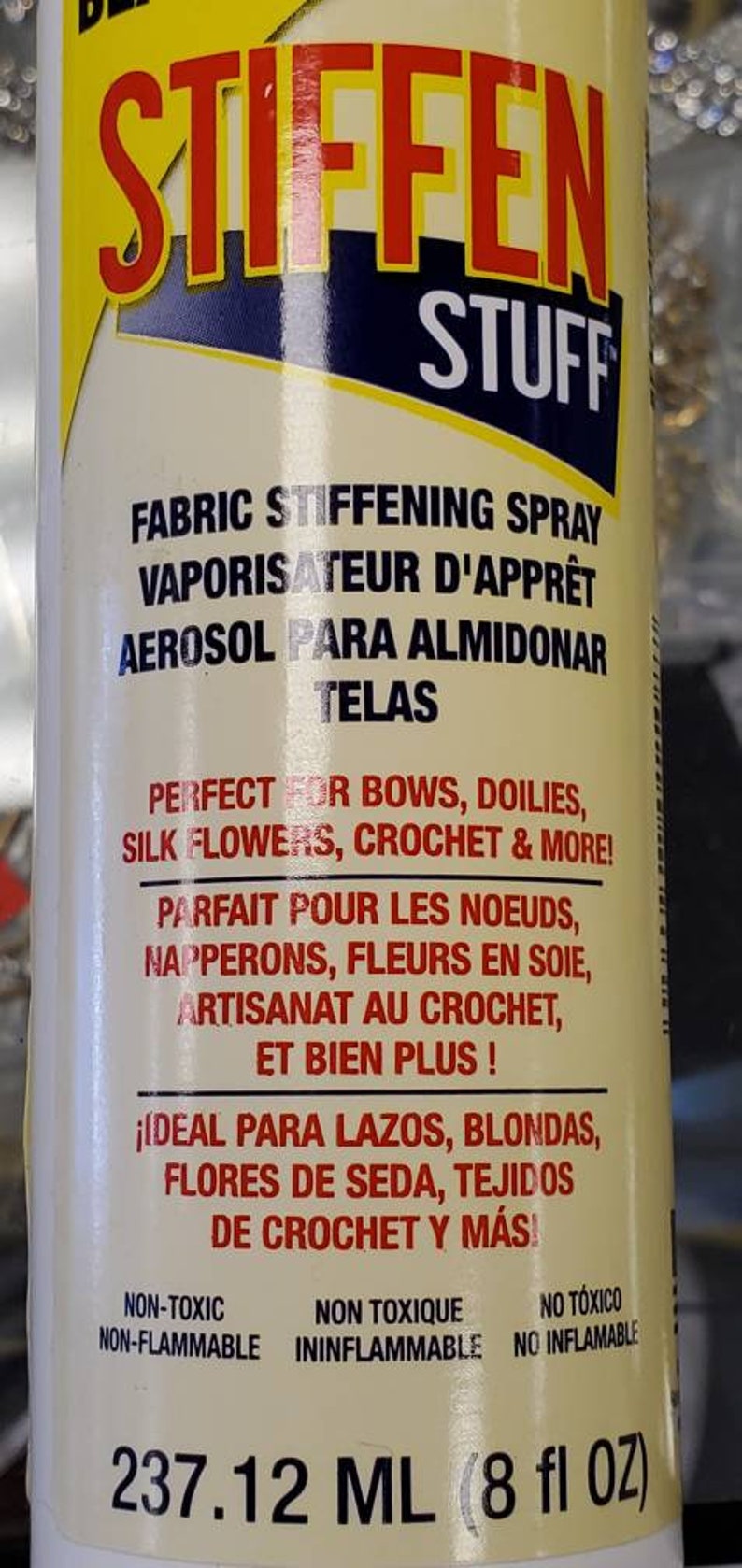 Fabric Stiffener Spray - Etsy