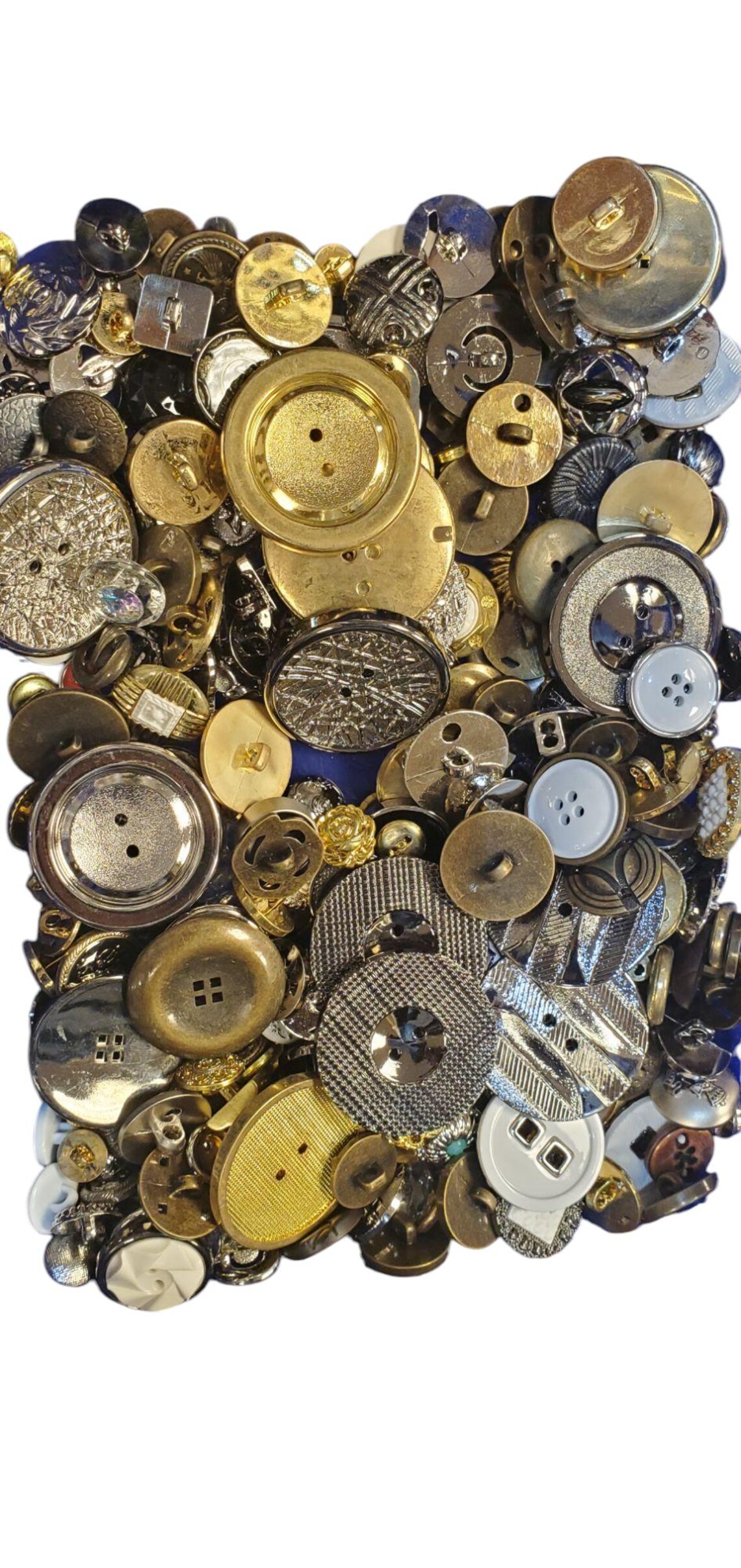 Assorted Metal Buttons - Etsy