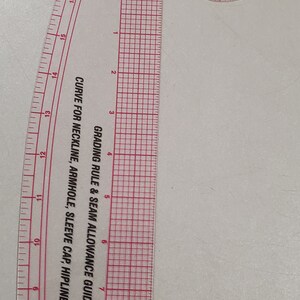 Plastic See-through French Curve Ruler - Etsy