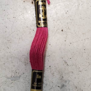 Embroidery Thread Floss. ANCHOR BRAND - Etsy