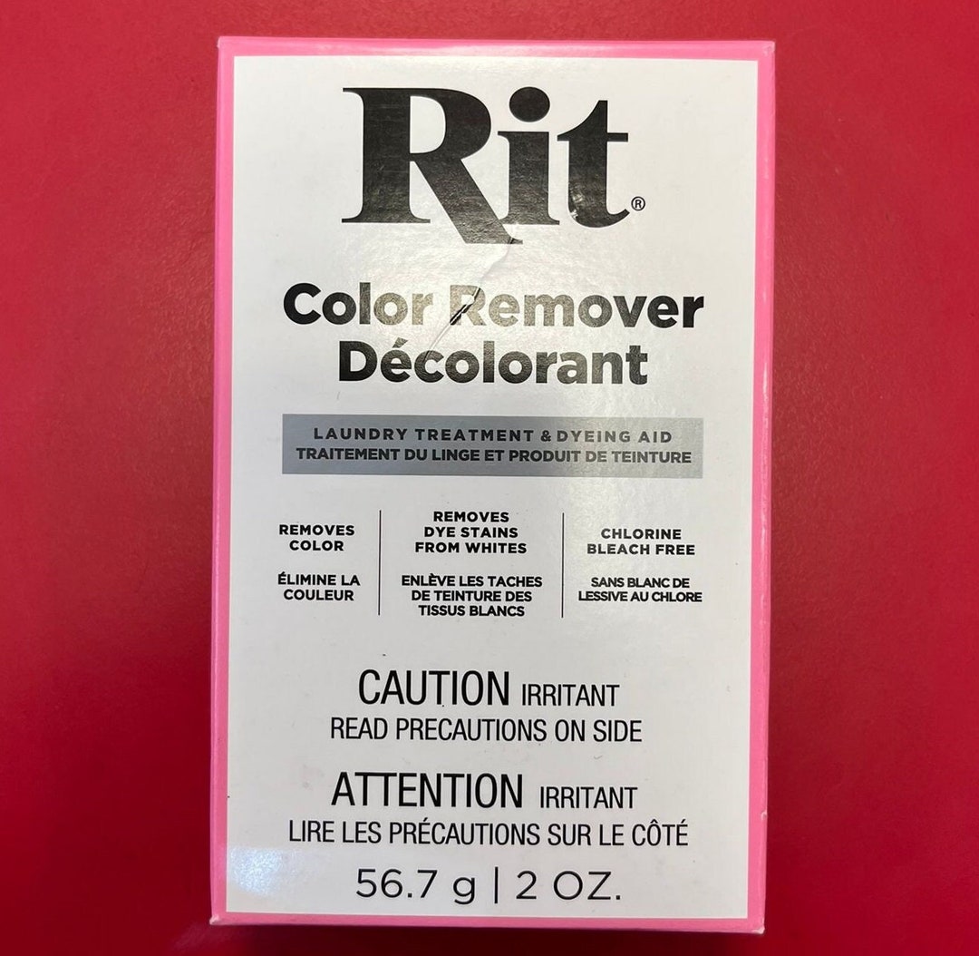 RIT Color Remover - Dyeing Aid - Etsy