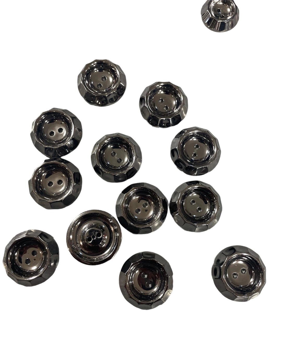 Black Hex Button - Etsy
