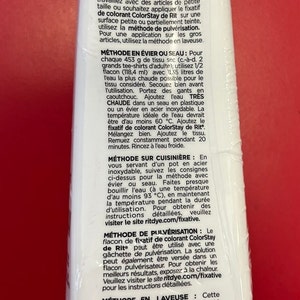 RIT Colorstay Dye Fixative - Etsy