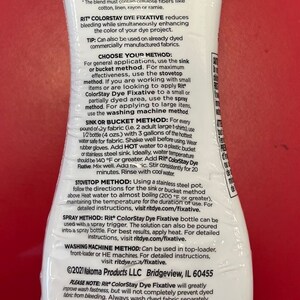 RIT Colorstay Dye Fixative - Etsy