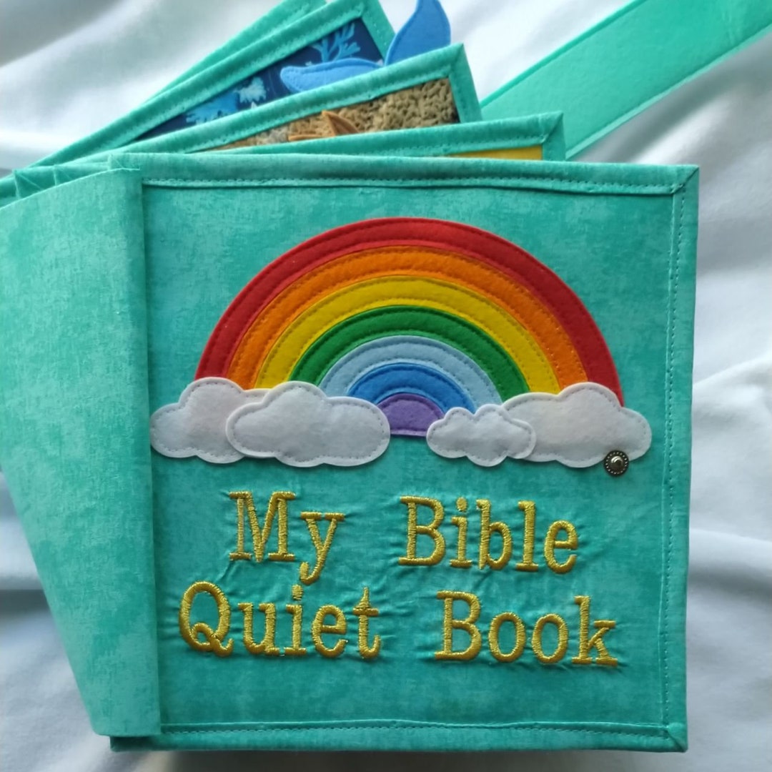 My Bible Quiet Book Activity Cloth Busy Book Bible Stories and ...