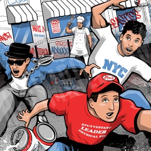 Beastie Boys bedlam 13x19 Concert Poster Print Rap, Hip-hop, MCA, Mike ...
