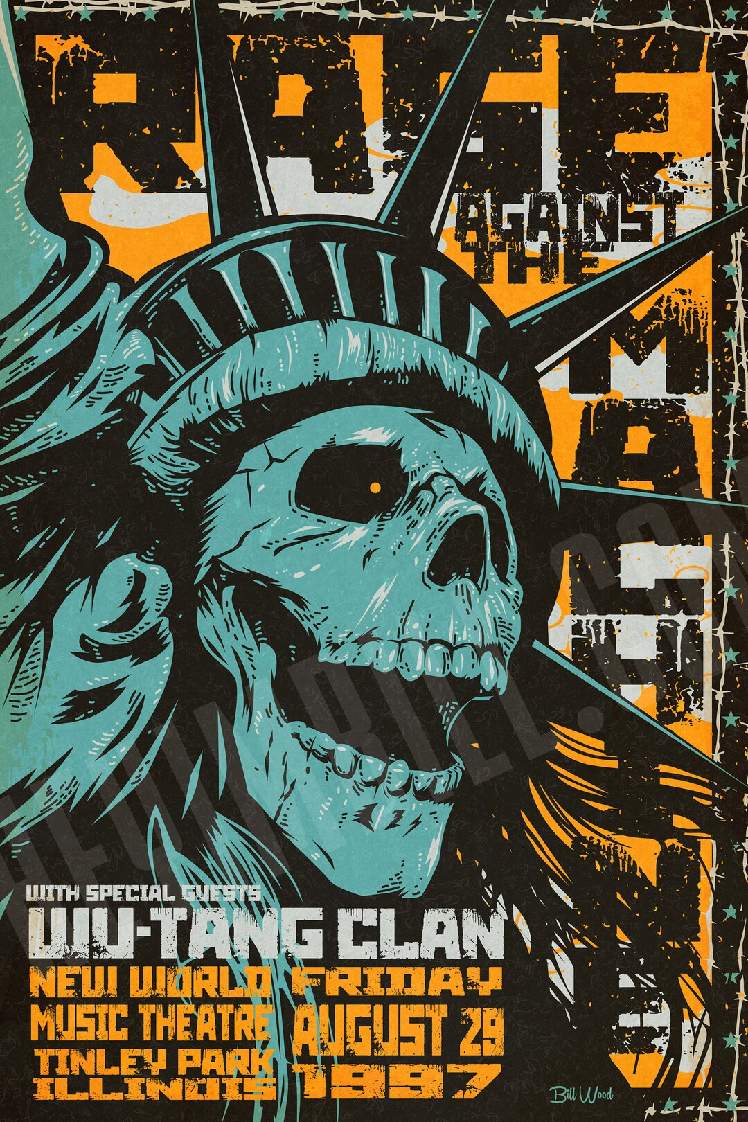 Rage Against the Machine freedom 13x19 Poster Print - Etsy