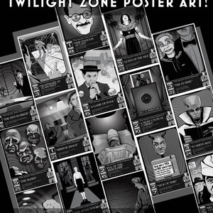 Twilight Zone monsters on Maple Street 13x19 Poster - Etsy