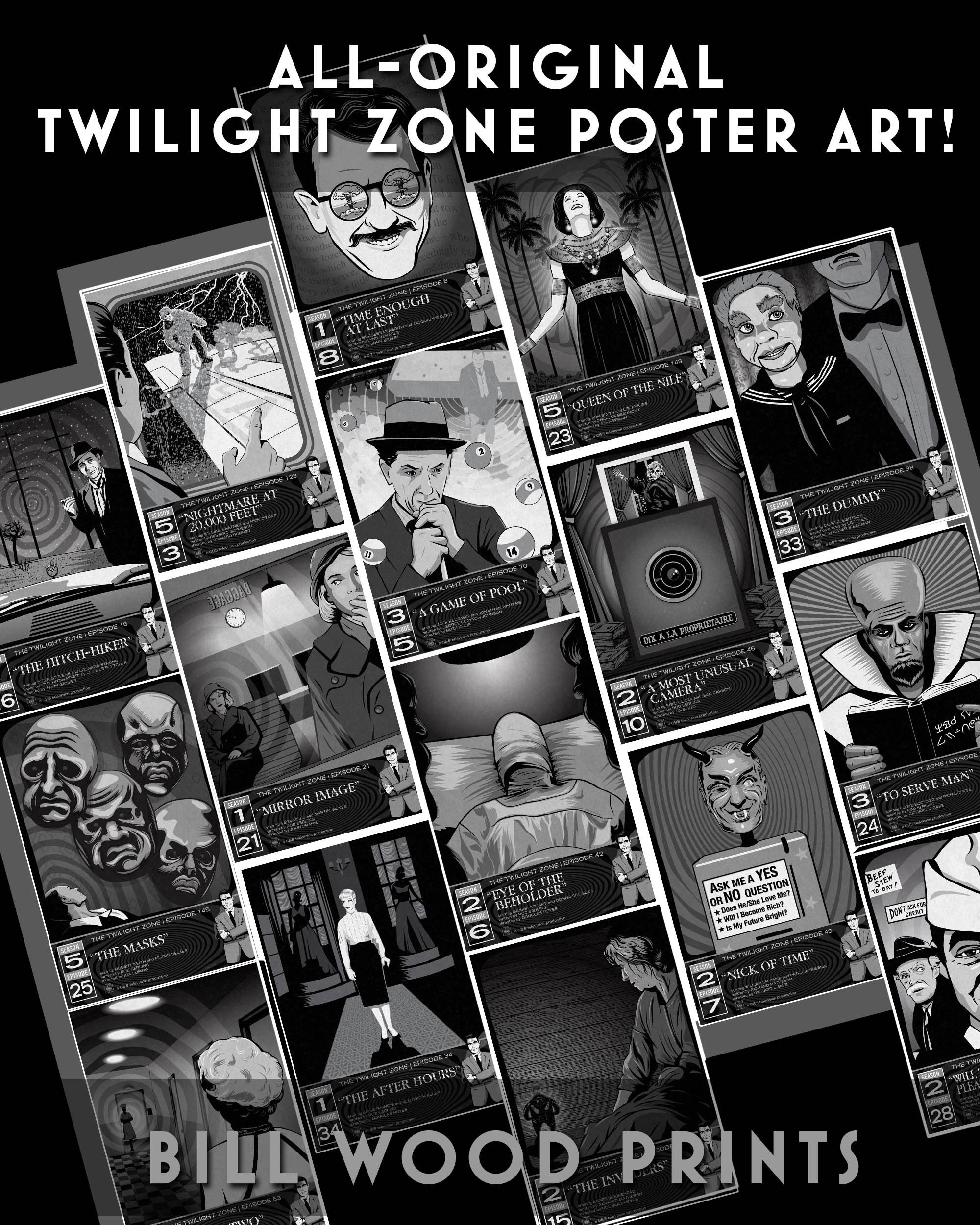 Twilight Zone the Howling Man 13x19 Poster - Etsy