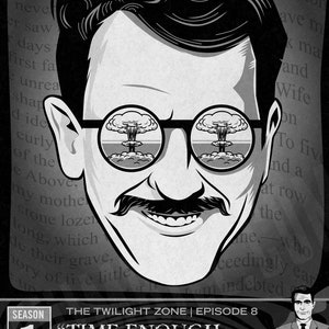 Twilight Zone "time Enough at Last" 13x19 Poster - Etsy