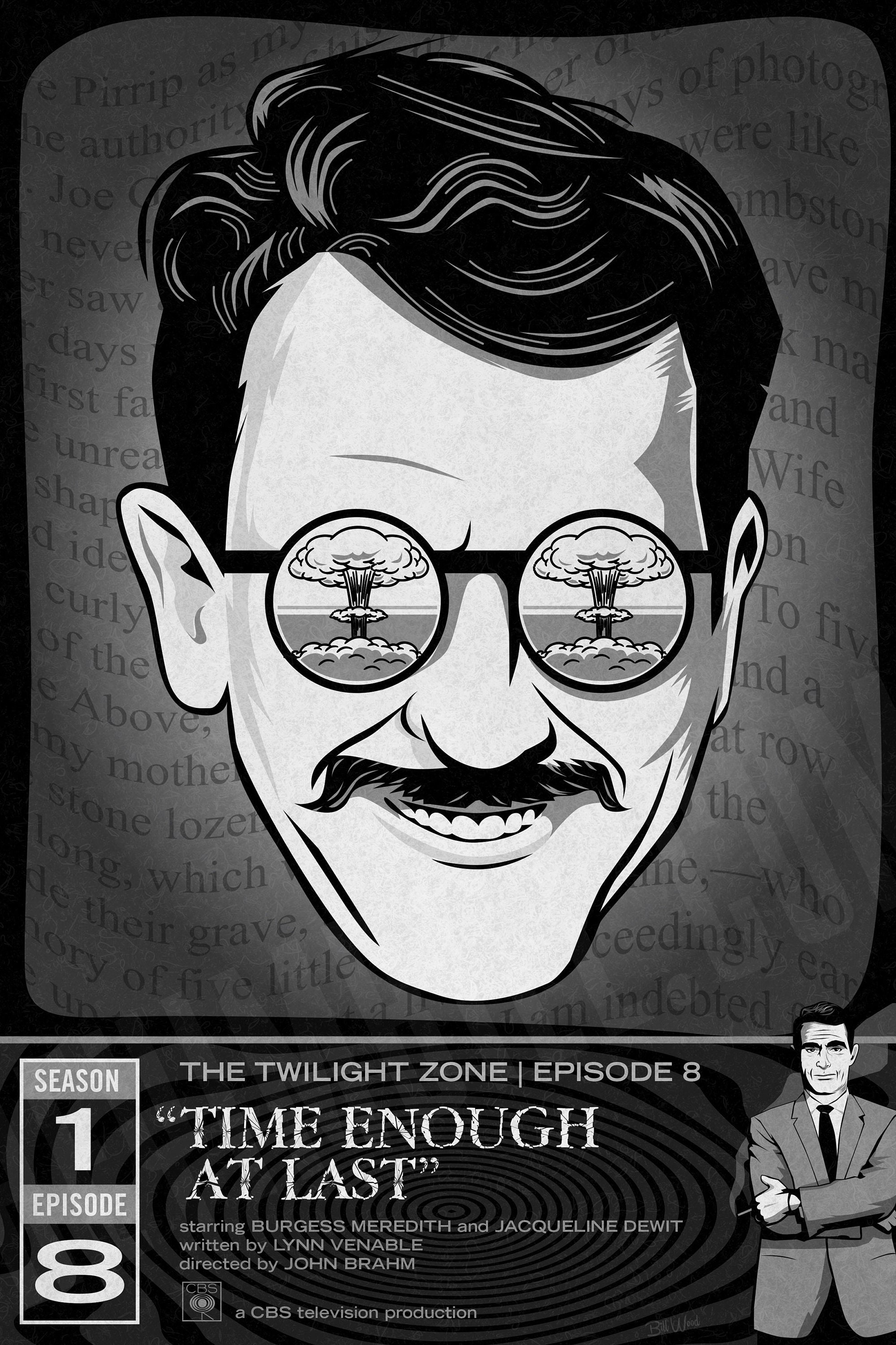 Twilight Zone time Enough at Last 13x19 Poster - Etsy