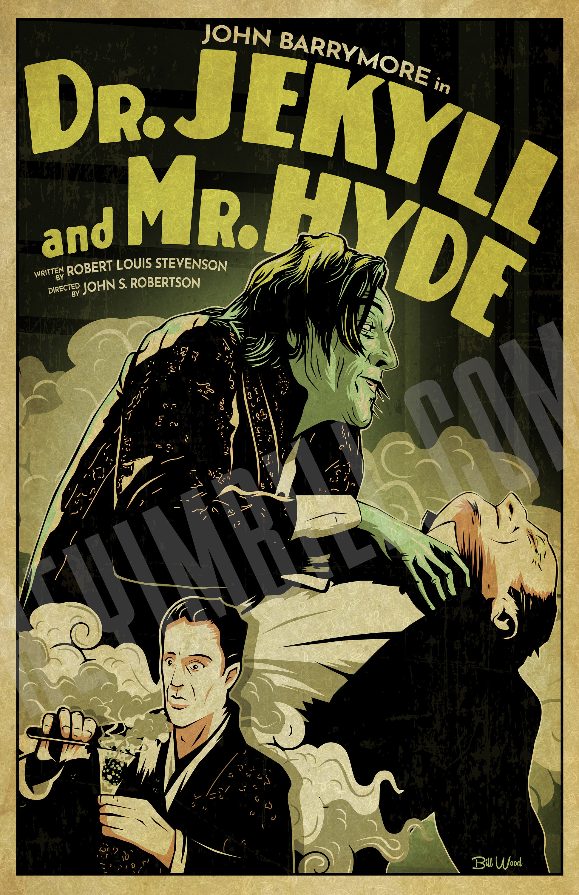 Dr. Jekyll And Mr. Hyde 11x17 movie poster | Etsy