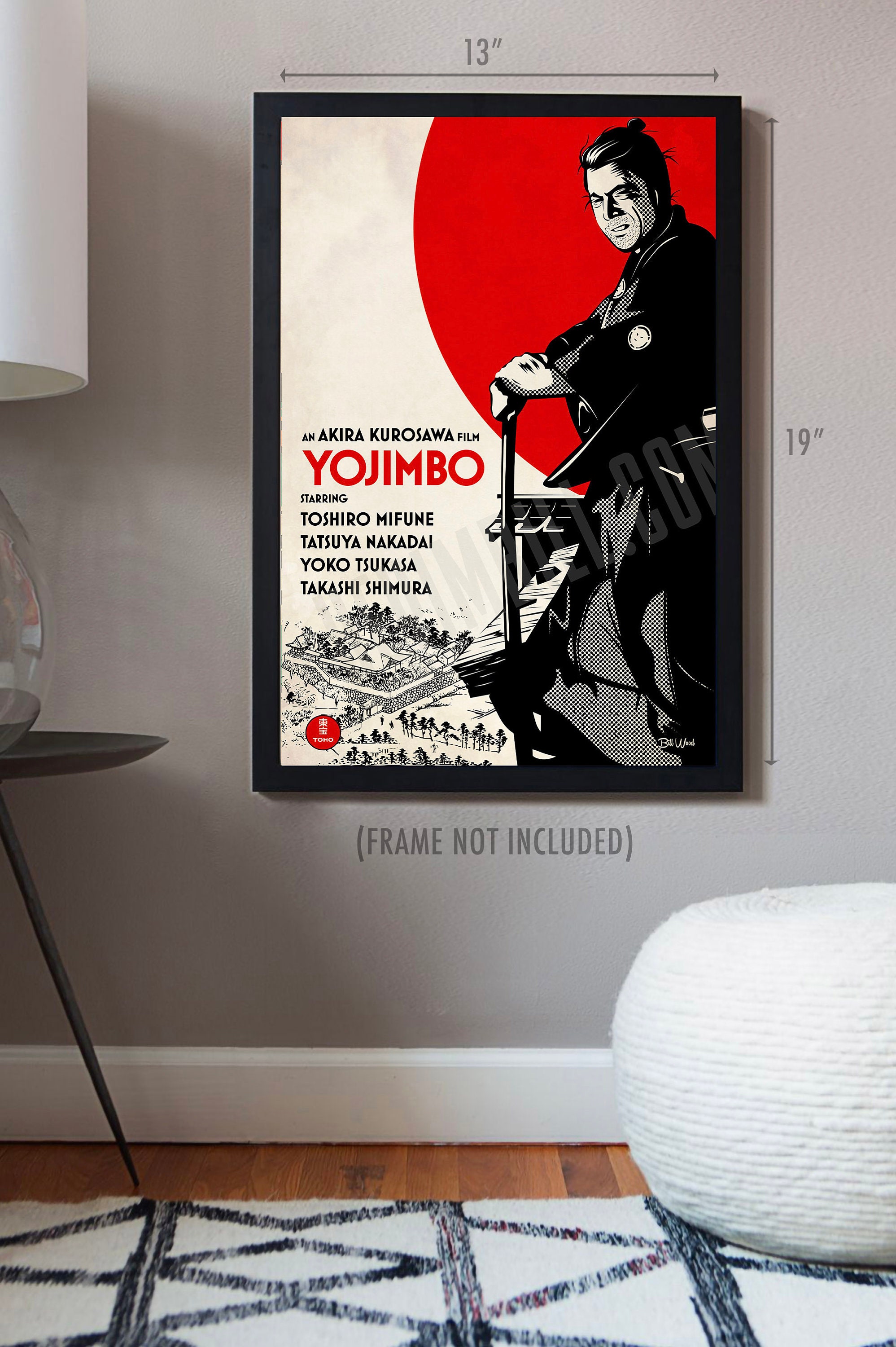Toshiro Mifune Poster Yojimbo