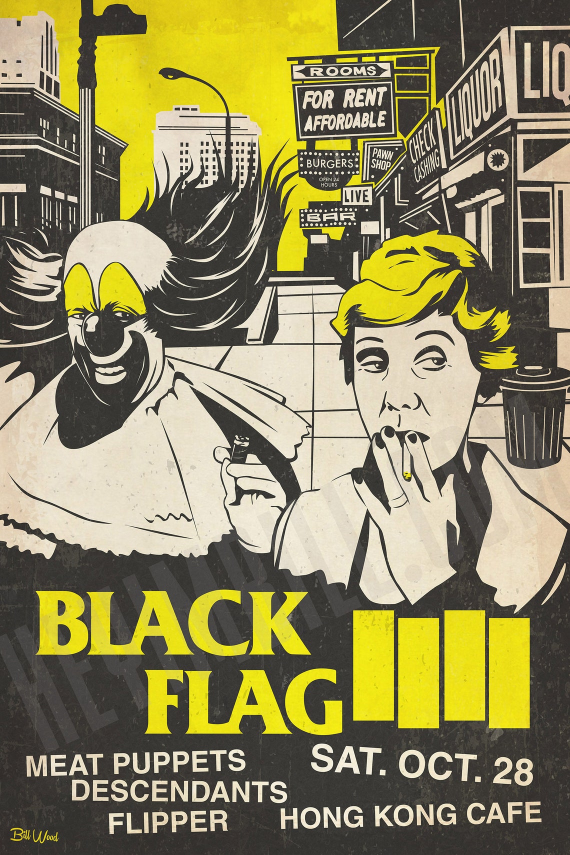 Black Flag connection 13x19 Poster Print - Etsy