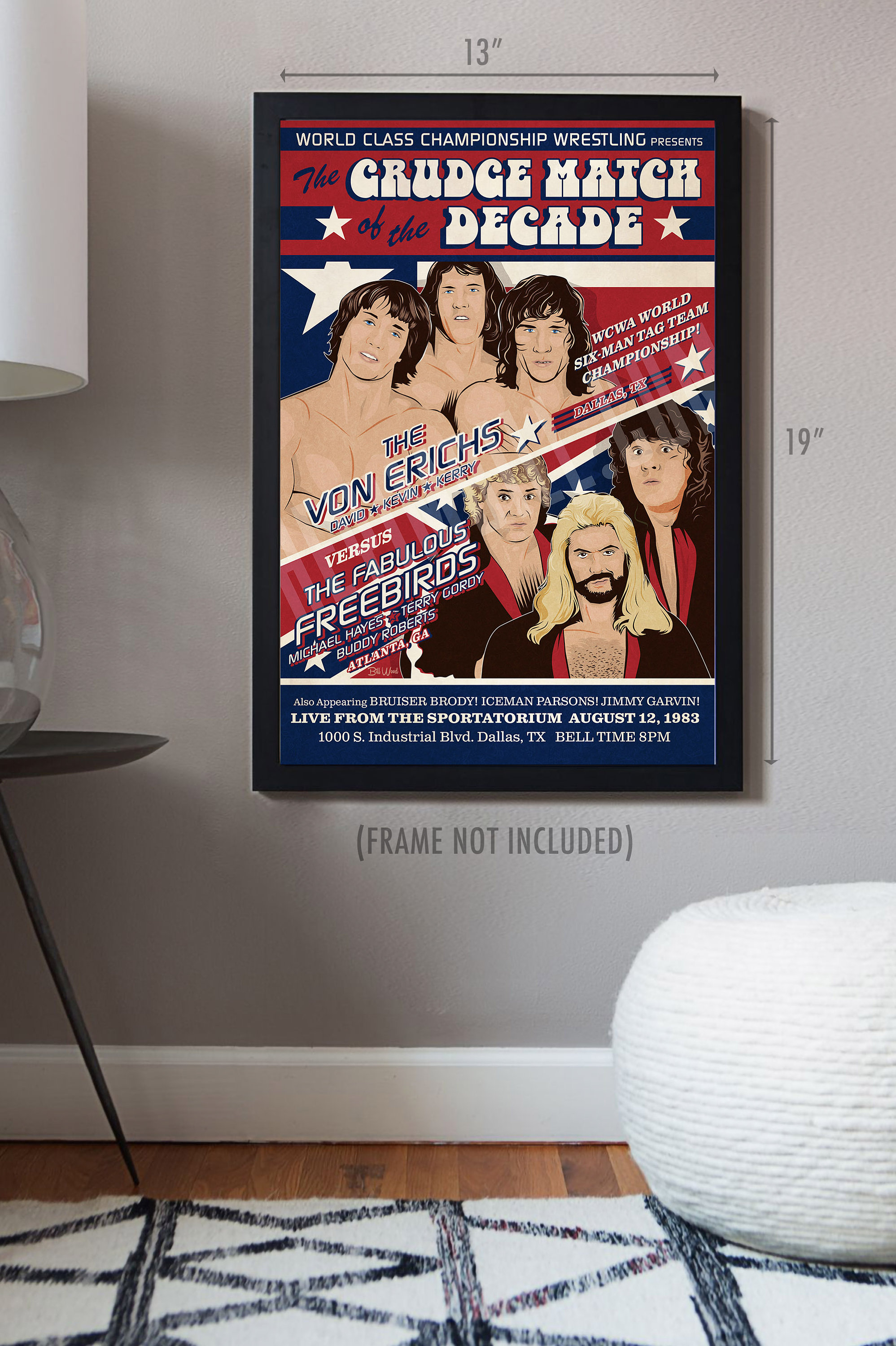 World Class Championship Wrestling Posters