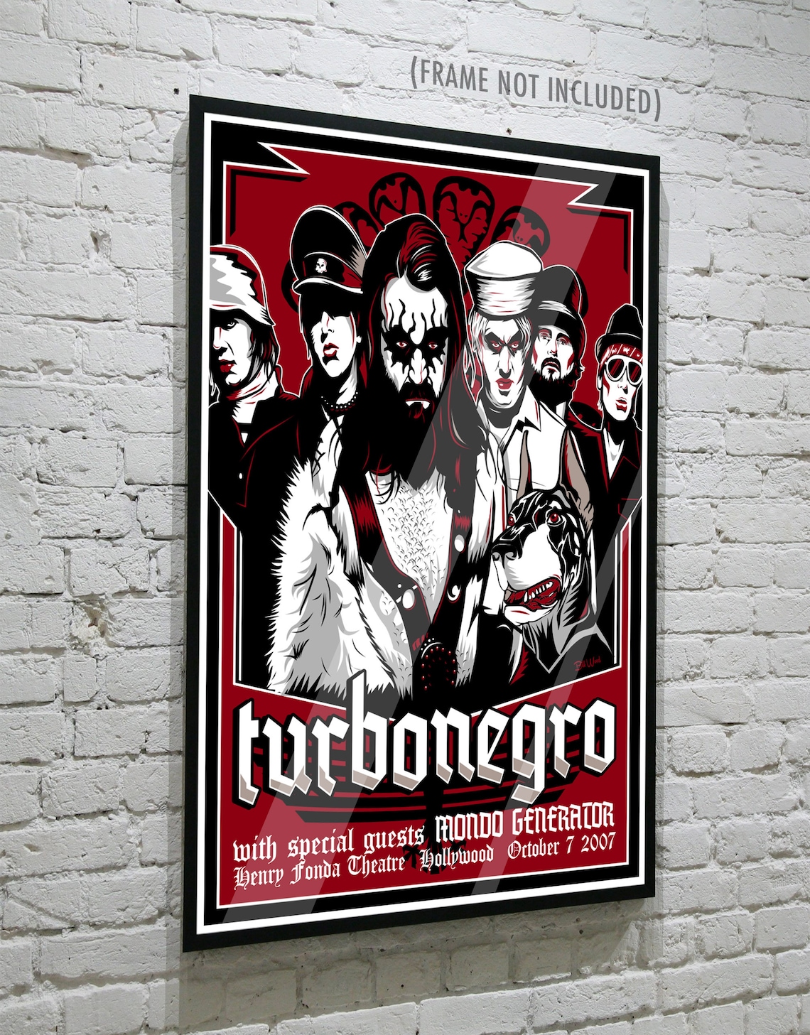 Turbonegro bad Mongo 13x19 Poster Print - Etsy