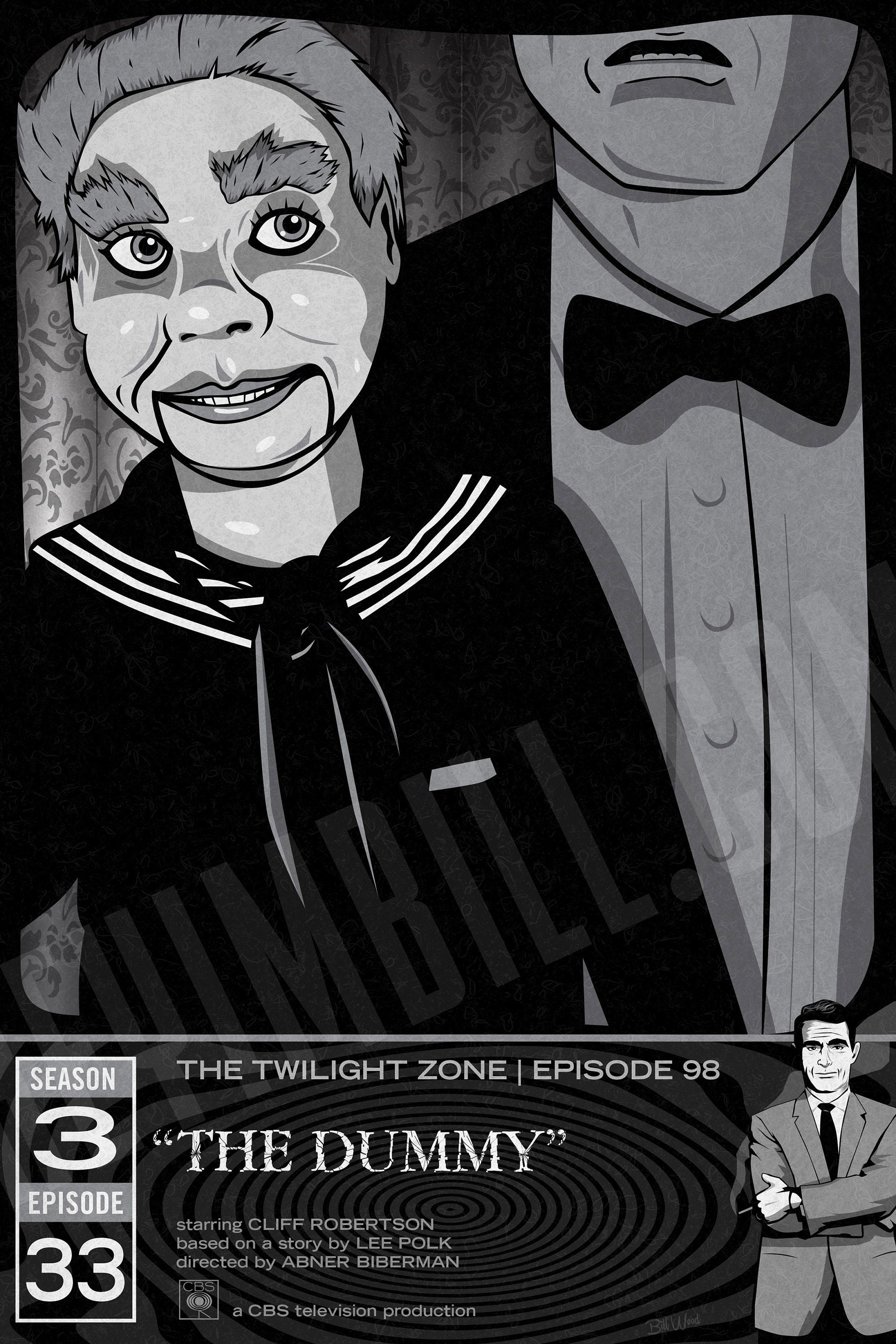 Twilight Zone the Dummy 13x19 Poster - Etsy Australia
