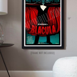 Blacula 13x19 Horror Poster Print - Etsy