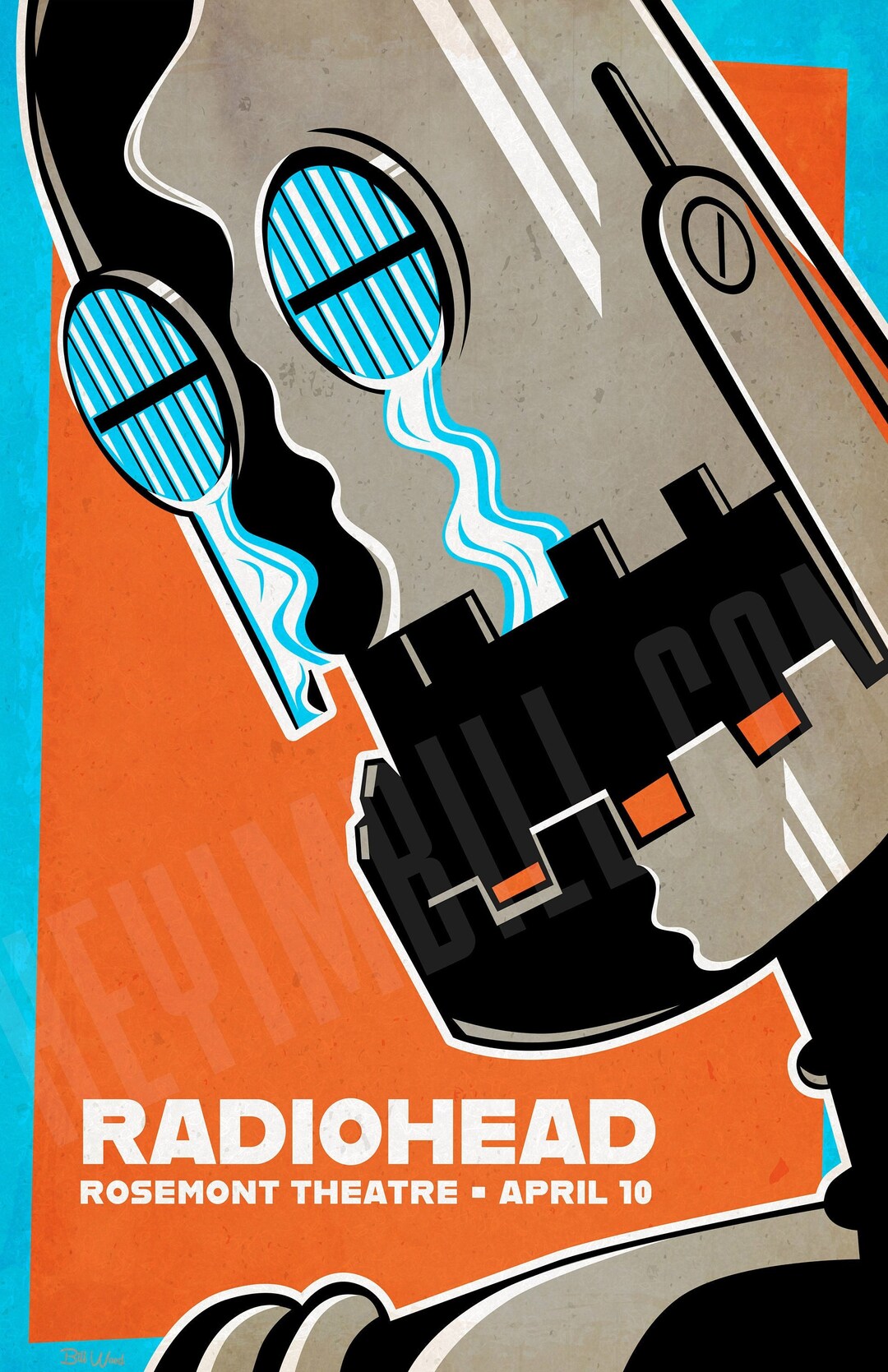 Radiohead "android" 13x19 Poster Print - Etsy