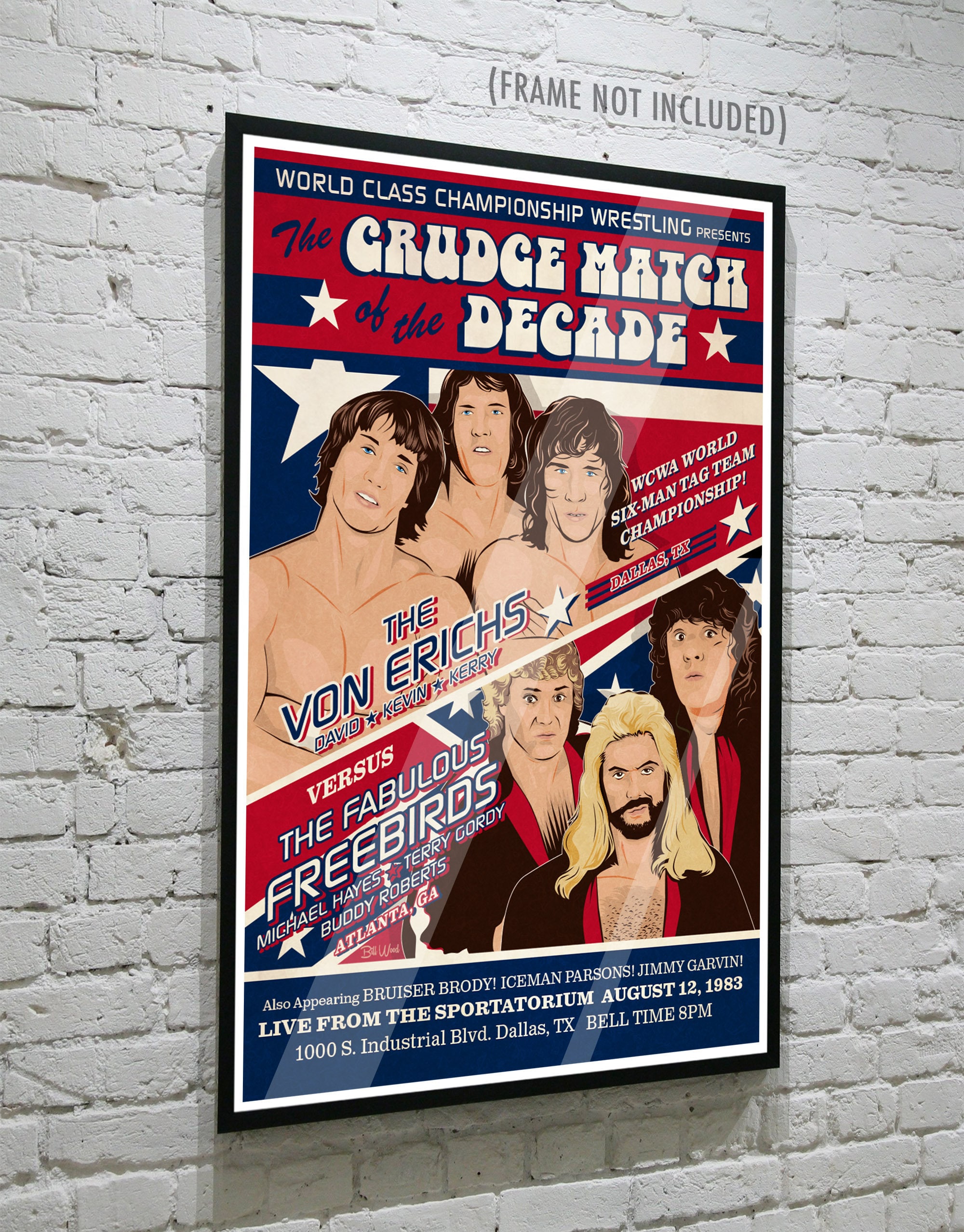 World Class Championship Wrestling Posters