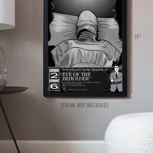 Twilight Zone eye of the Beholder 13x19 Poster - Etsy
