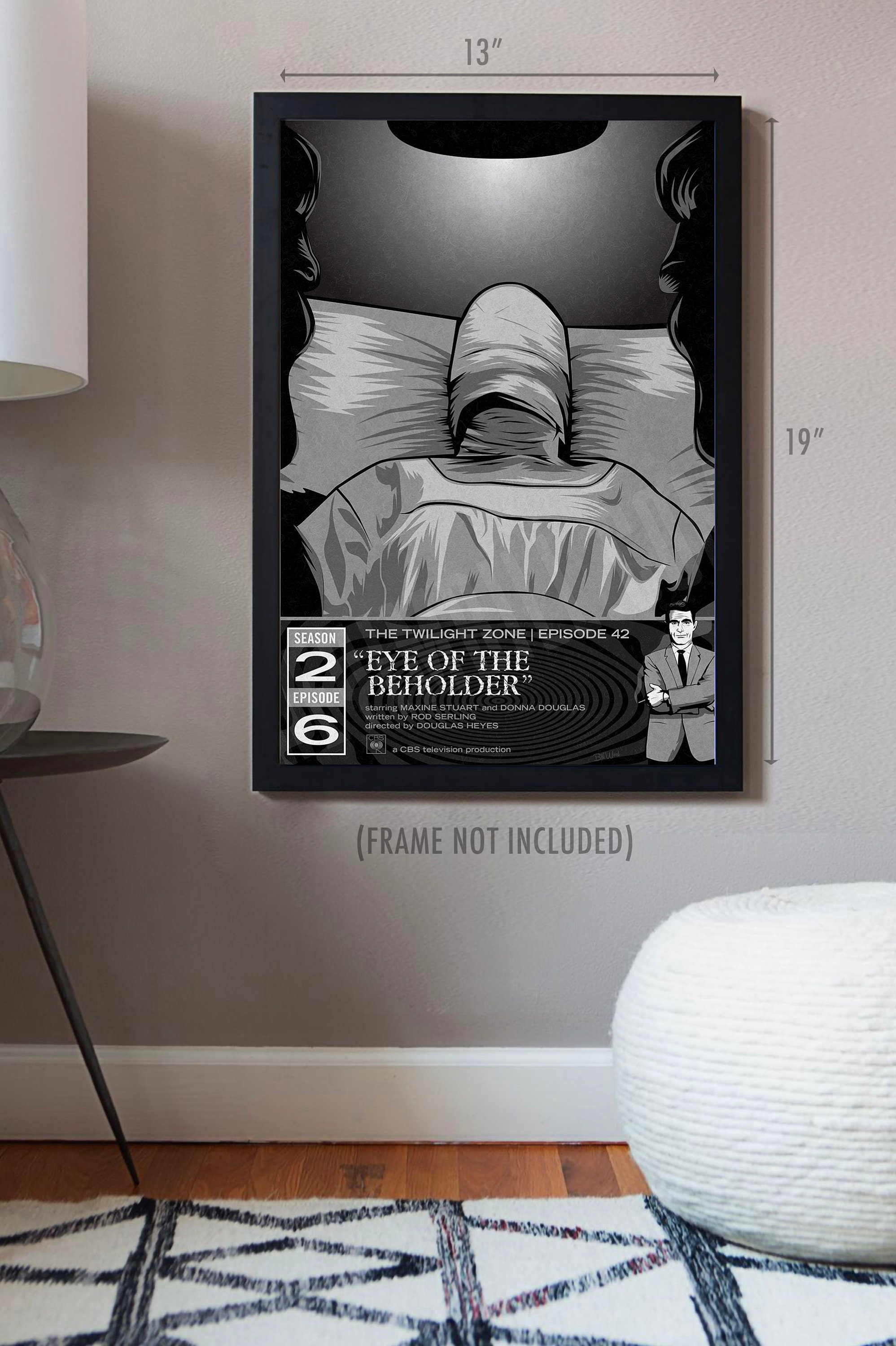 Twilight Zone eye of the Beholder 13x19 Poster | Etsy