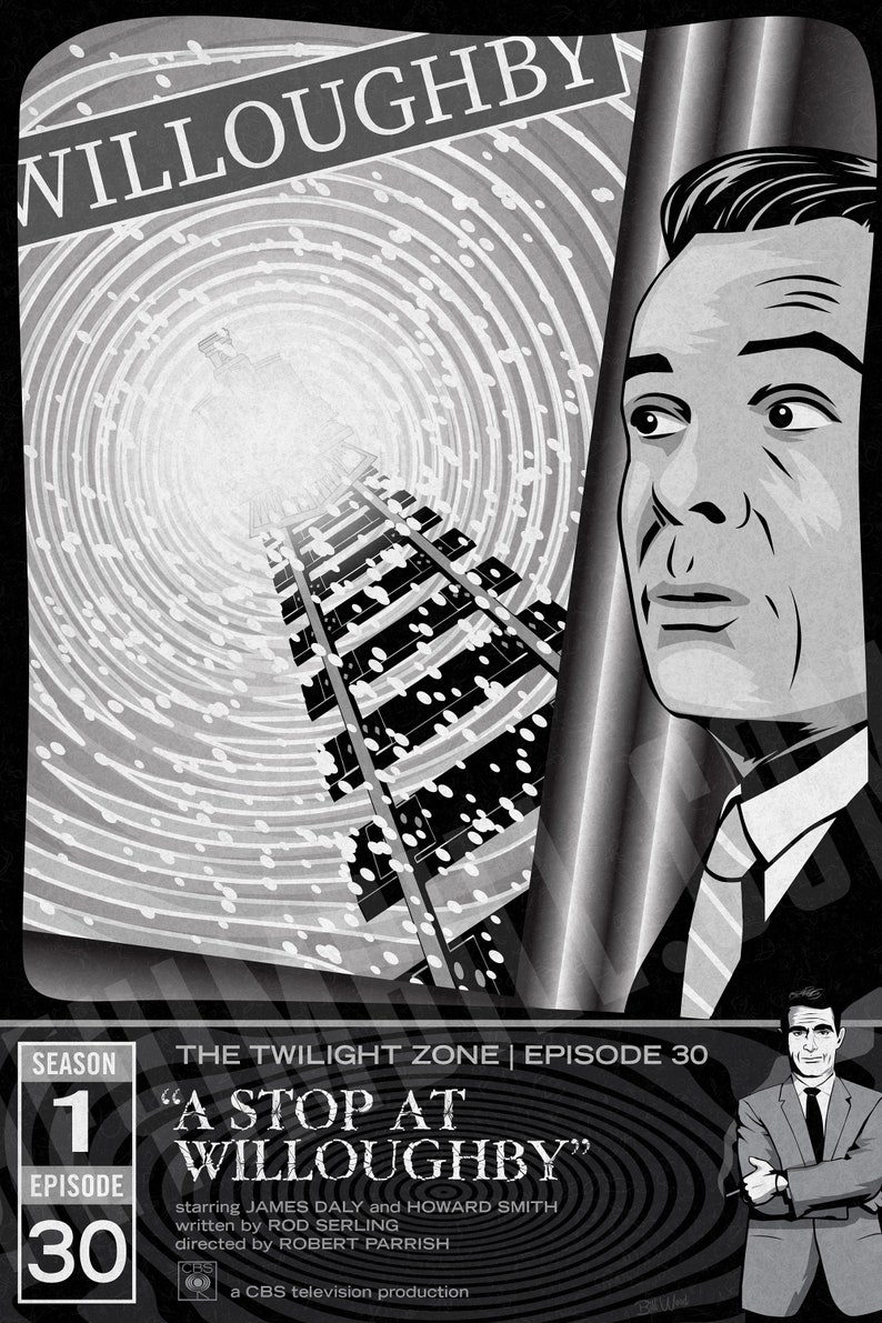 Twilight Zone a Stop at Willoughby 13x19 Poster - Etsy