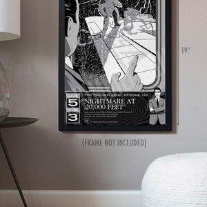 Twilight Zone nightmare at 20,000 Feet 13x19 Poster - Etsy