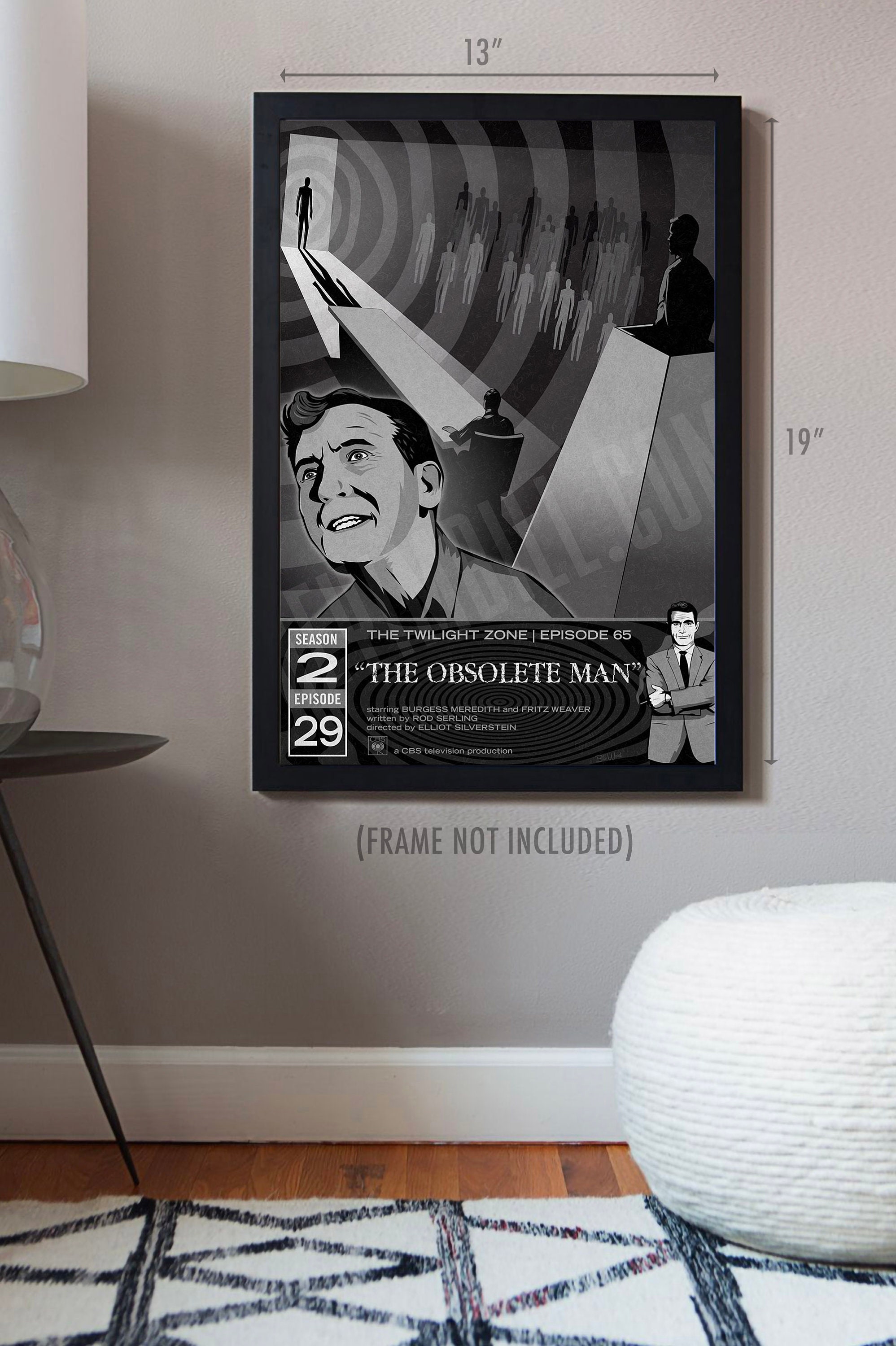 Twilight Zone the Obsolete Man 13x19 Poster - Etsy