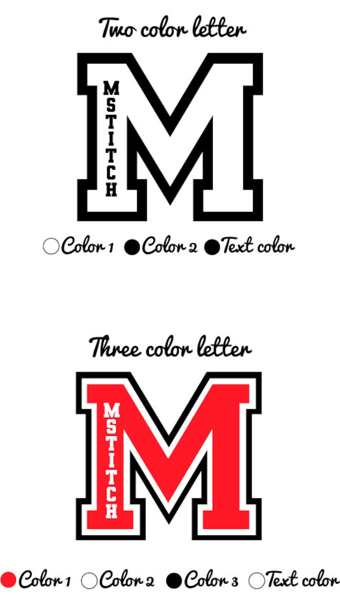 Personalized Chenille Letters. - Etsy