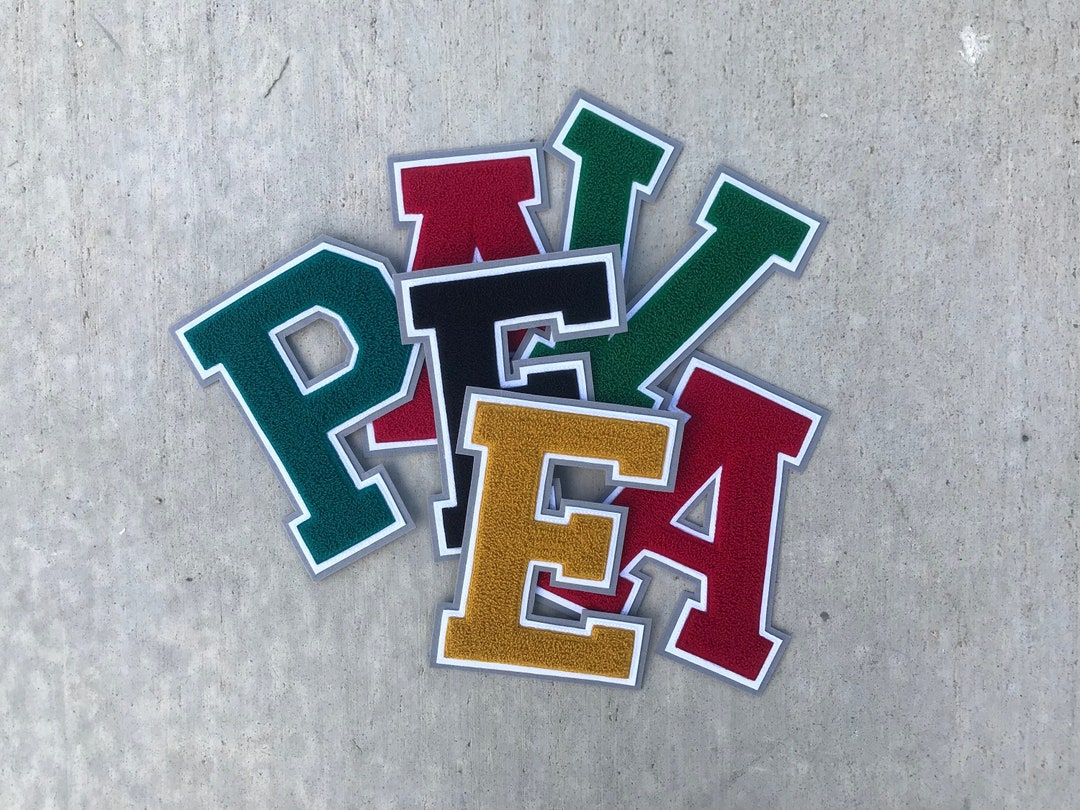 Handmade Custom Chenille Letters ANY COLOR /personalized Gift Ideas - Etsy