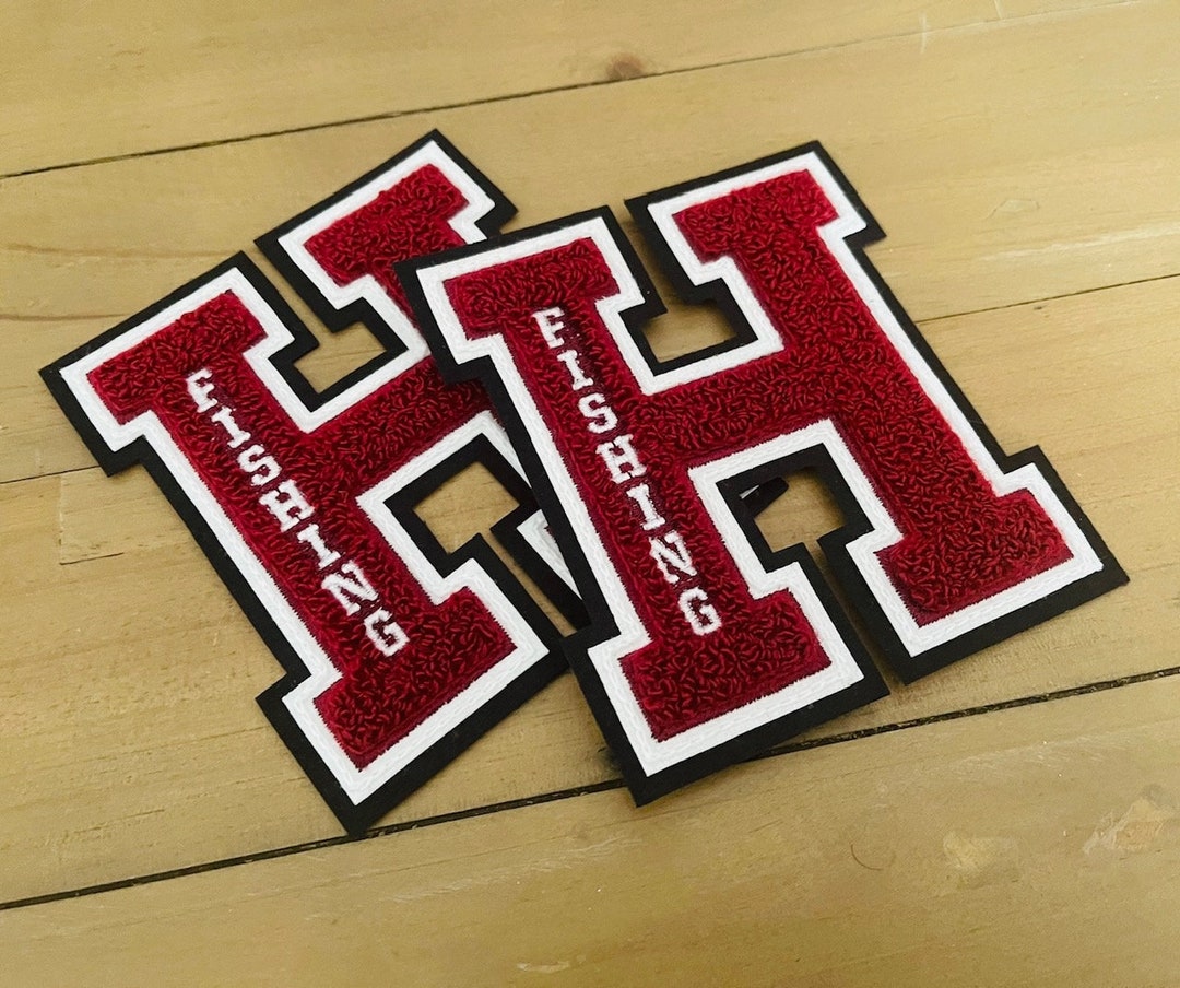Personalized Chenille Letters. - Etsy