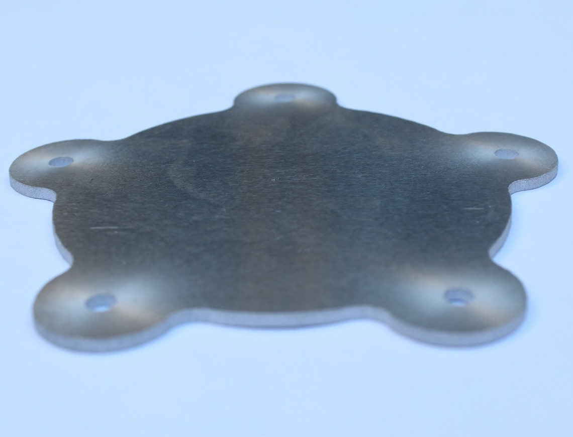 2 Torq Thrust Flat Center Caps NATURAL Aluminum American - Etsy