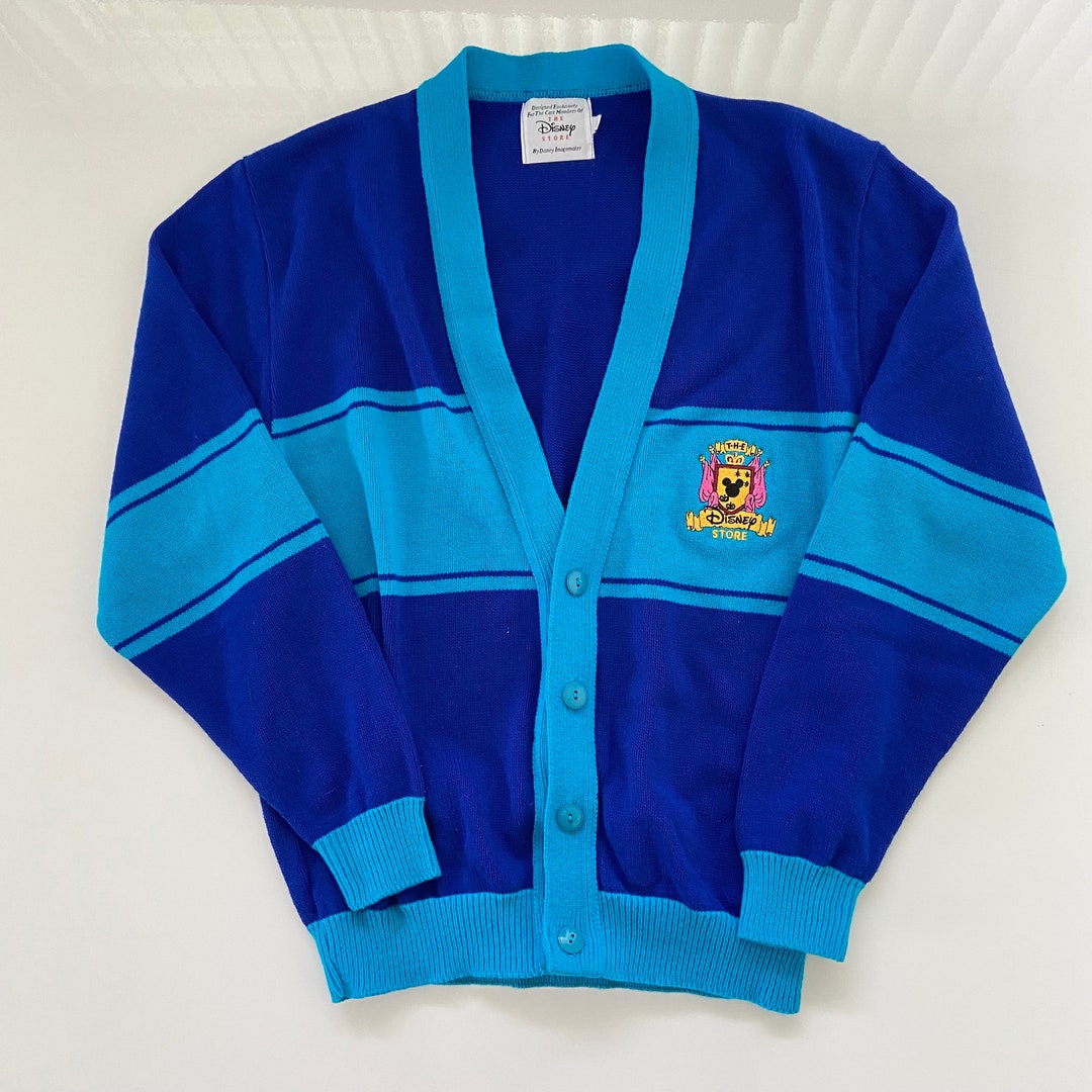 The Disney Store Cast Member Cardigan Sweater Adult Large Mens Vintage ...