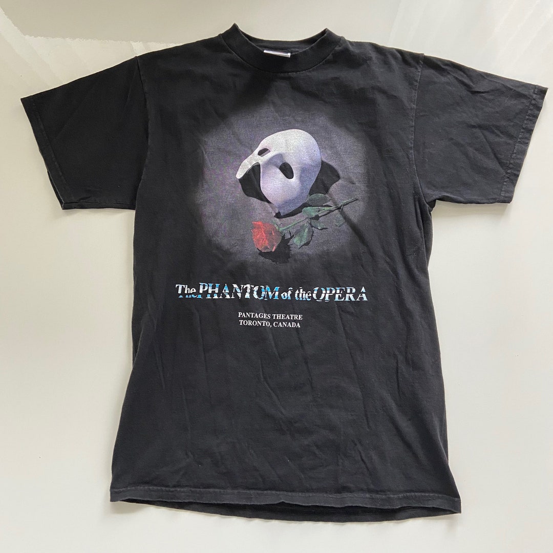 Vintage 90s the Phantom of the Opera T-shirt Mens Medium Toronto Canada ...