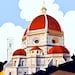 Florence Travel Poster Italy, Firenze Duomo Print Worldtravel Wall Art ...