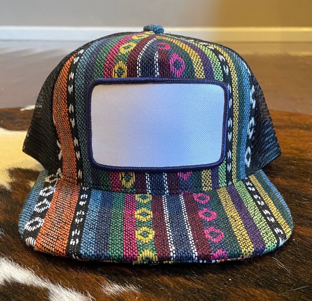 Customizable Boho Western Aztec Trucker Hat/mesh Ball Cap - Etsy
